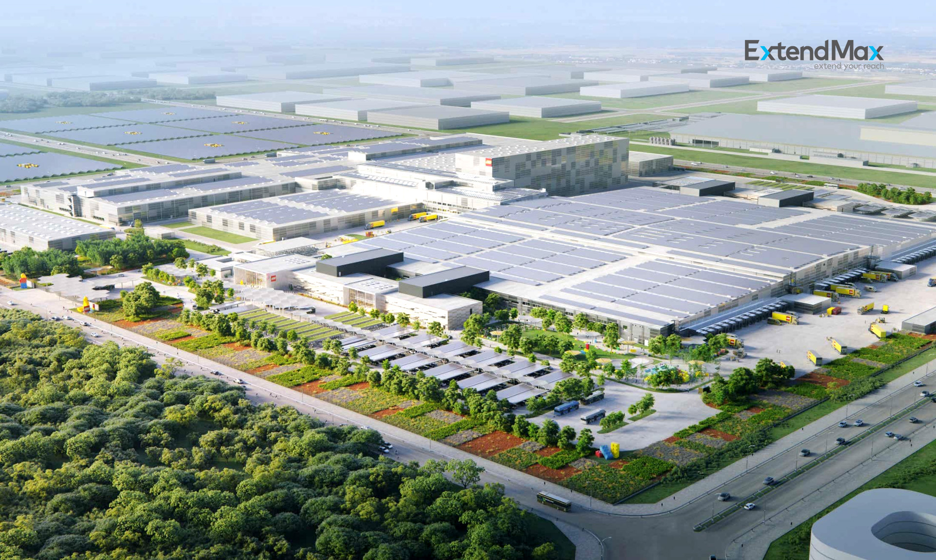 ExtendMax supports LEGO in building its largest factory worldwide ...